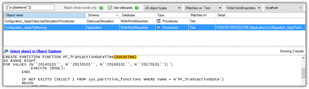Searching For Objects In Sql Server Databases Redgate