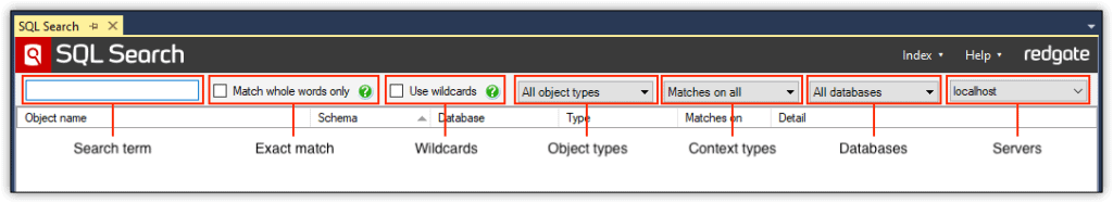 Searching For Objects In Sql Server Databases Redgate