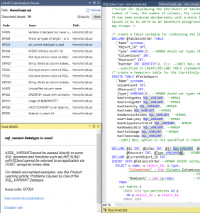 Exploring Auto-fix in SQL Code Analysis | Redgate