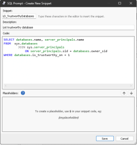 Sharing SQL Prompt Code Snippets and Styles via the Redgate Platform ...