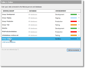 SQL Prompt Safety Net Features for SSMS: Tab Coloring | Redgate