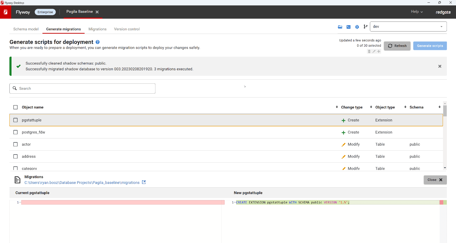 Managing PostgreSQL Extensions Using Flyway | Redgate