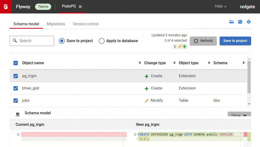 Managing PostgreSQL Extensions Using Flyway | Redgate