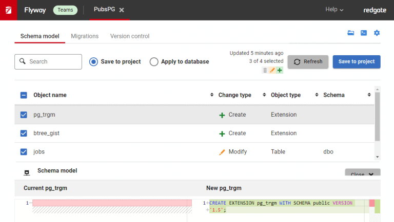 Managing PostgreSQL Extensions Using Flyway | Redgate