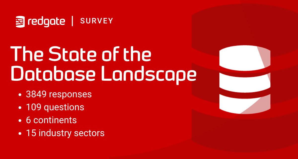 Revealing the State of the Database Landscape | Redgate