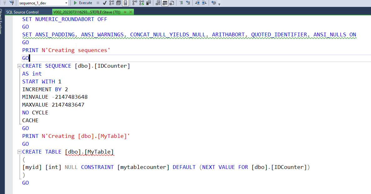 Deploying Different Sequence Objects to SQL Server Databases Using Flyway | Redgate
