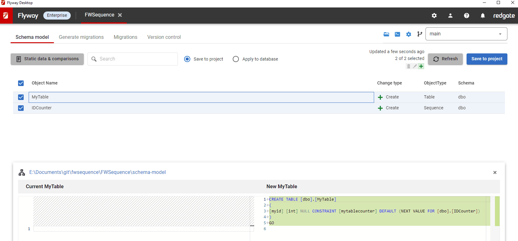 Deploying Different Sequence Objects To Sql Server Databases Using