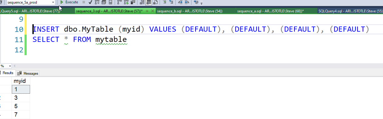 Deploying Different Sequence Objects To Sql Server Databases Using Flyway Redgate