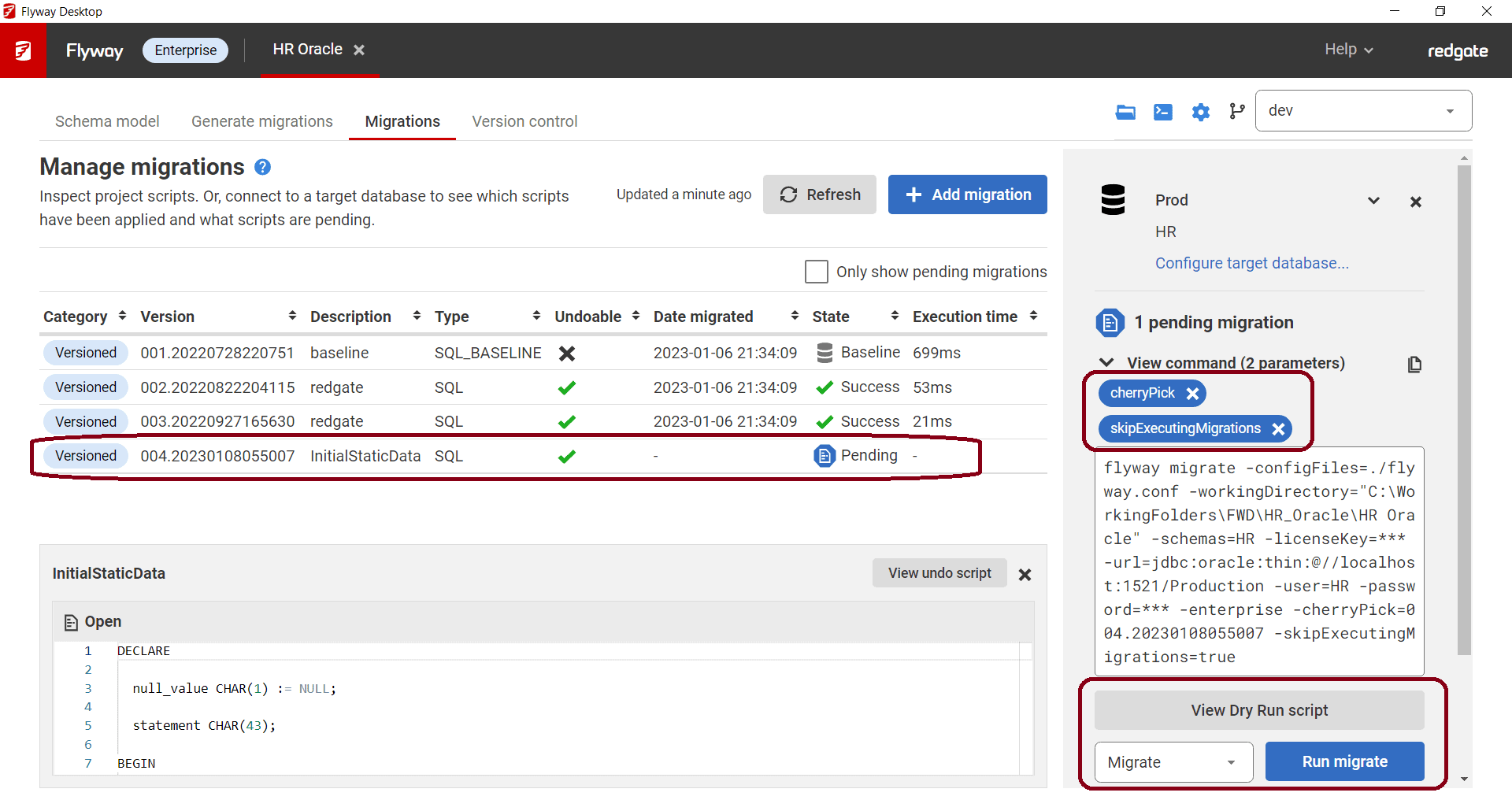 How to Manage Static Data in Existing Flyway Projects | Redgate