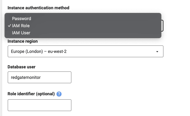 Improved IAM authentication in Redgate Monitor | Redgate