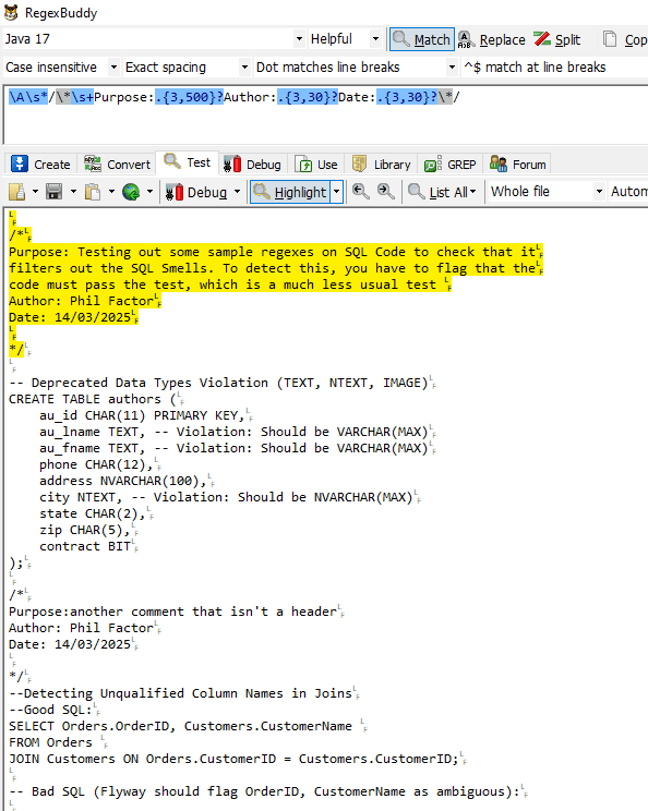 Creating Custom Regex Rules For Code Analysis In Flyway Redgate