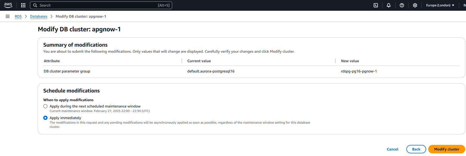 Configuring Amazon Aurora Postgresql For Redgate Pgnow Activity Monitoring Redgate